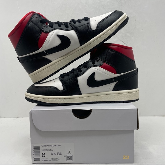 Jordan | Shoes | Nike Air Jordan Retro Mid Wmns Red Panda 223 | Poshmark